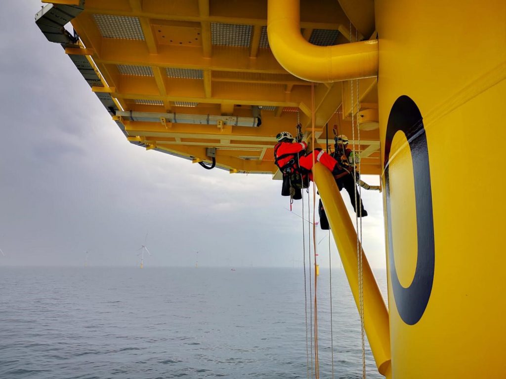 Wind Solutions – Rope Access Noord